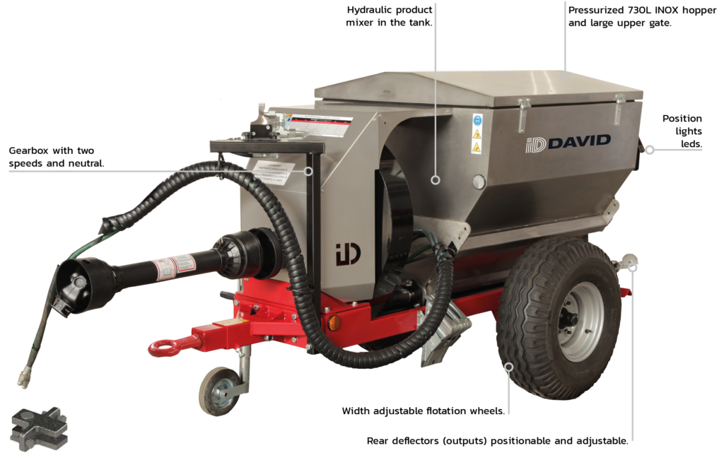 Hydraulic duster I-DUST - ID-DAVID