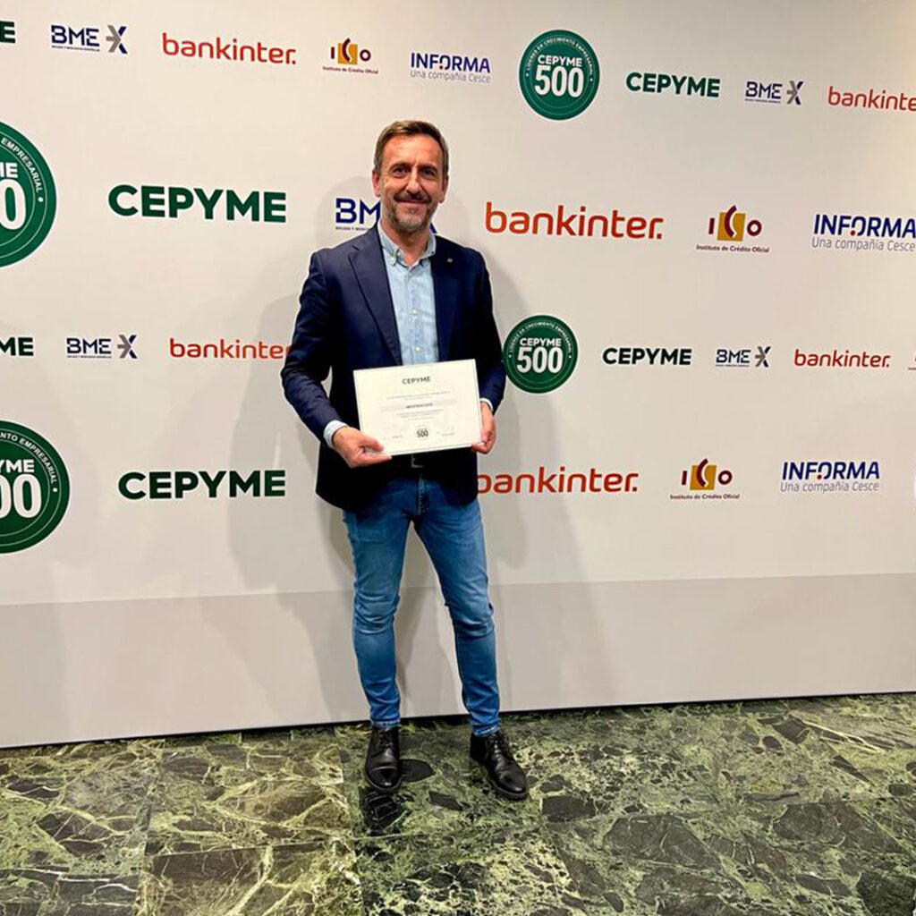 ID David in the ranking of the '500 Pymes' in Spain - ID-DAVID